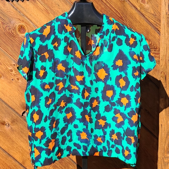 CAbi | Tops | Cabi 59 Rita Leopard Print 523 | Poshmark